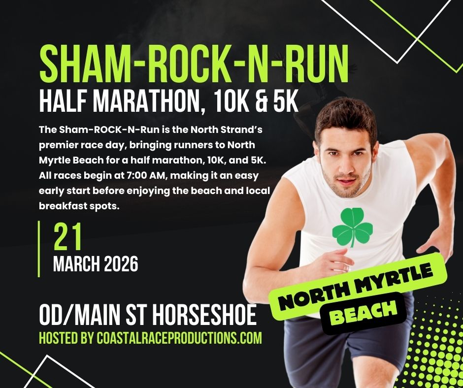 Sham-ROCK-N-Run 2026 (Half Marathon, 10K, 5K) | North Myrtle Beach ...